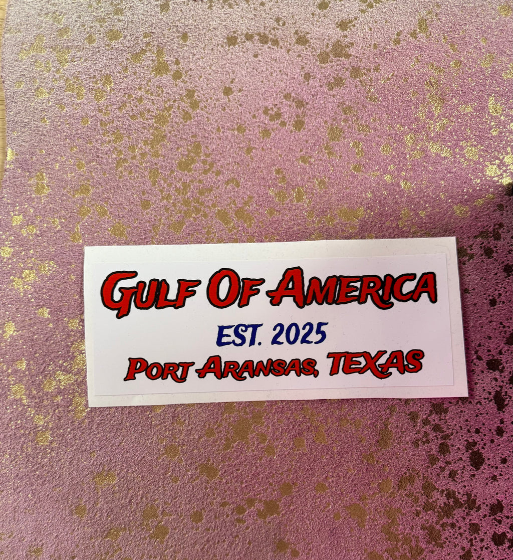 Gulf of America Bumper Sticker – Boutique Bella Bella