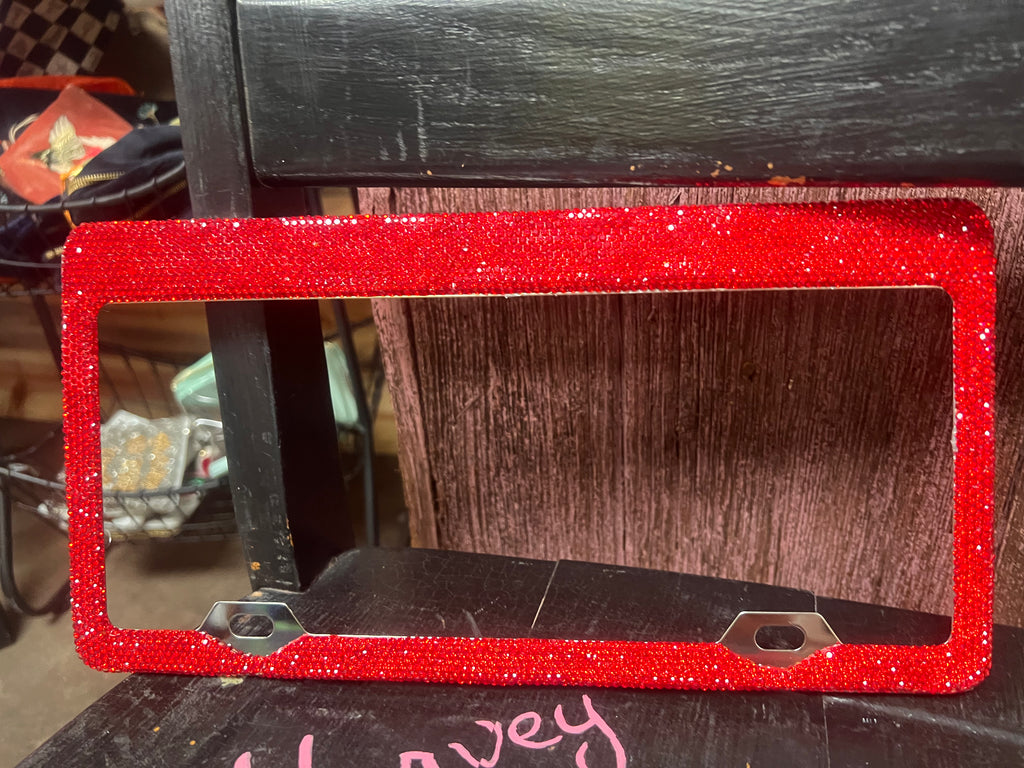 Bling License Plate Frame – Boutique Bella Bella