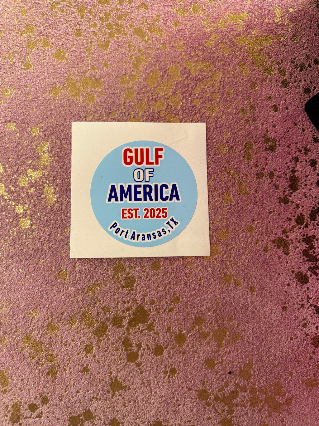 Gulf of America Stickers – Boutique Bella Bella
