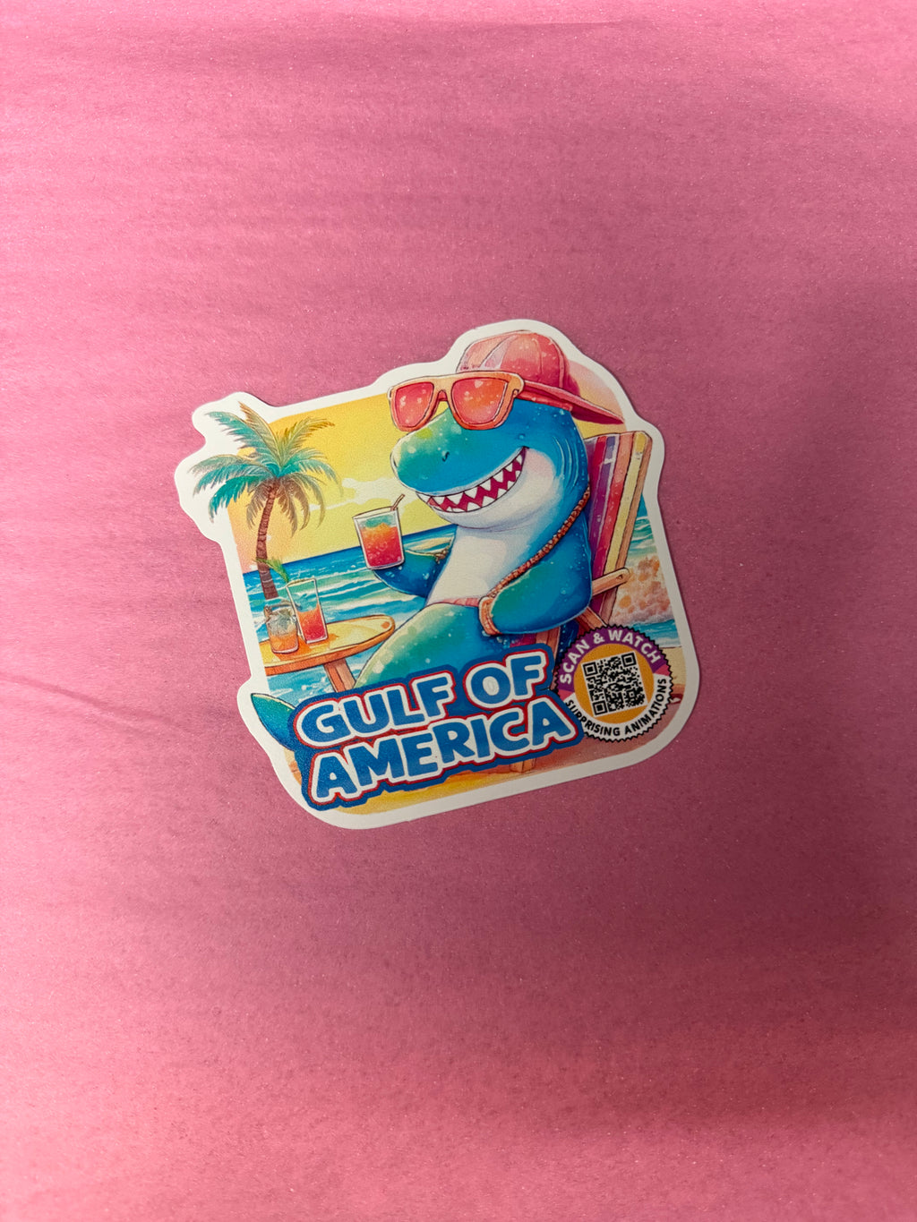 Drinking Shark GOA Sticker Decal – Boutique Bella Bella