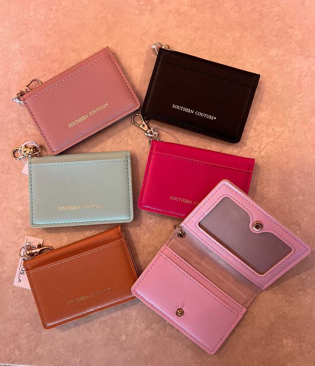 Faux Leather ID Wallet – Boutique Bella Bella