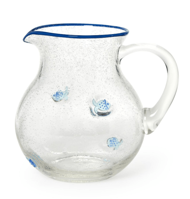 Fish Clear Bubble Serving Pitcher – Boutique Bella Bella