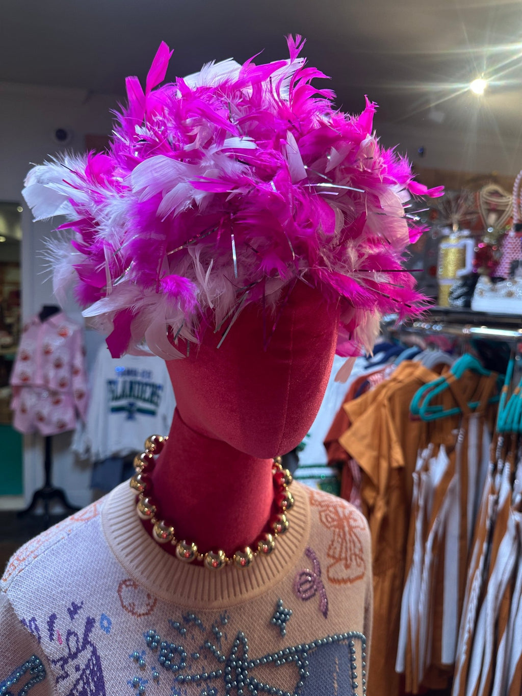 Multi Color Feather Wig – Boutique Bella Bella
