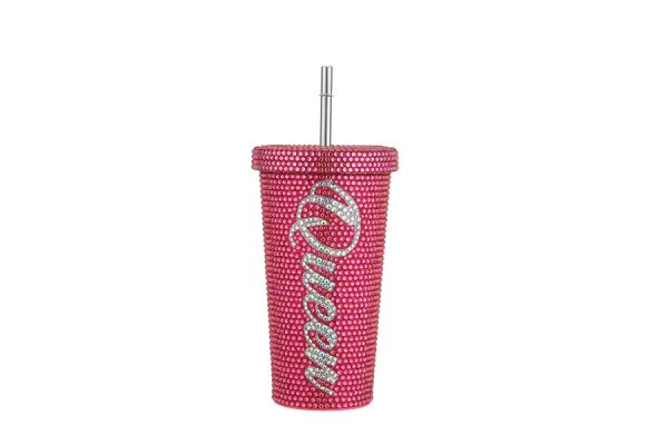 Pink Bling Queen Cup – Boutique Bella Bella