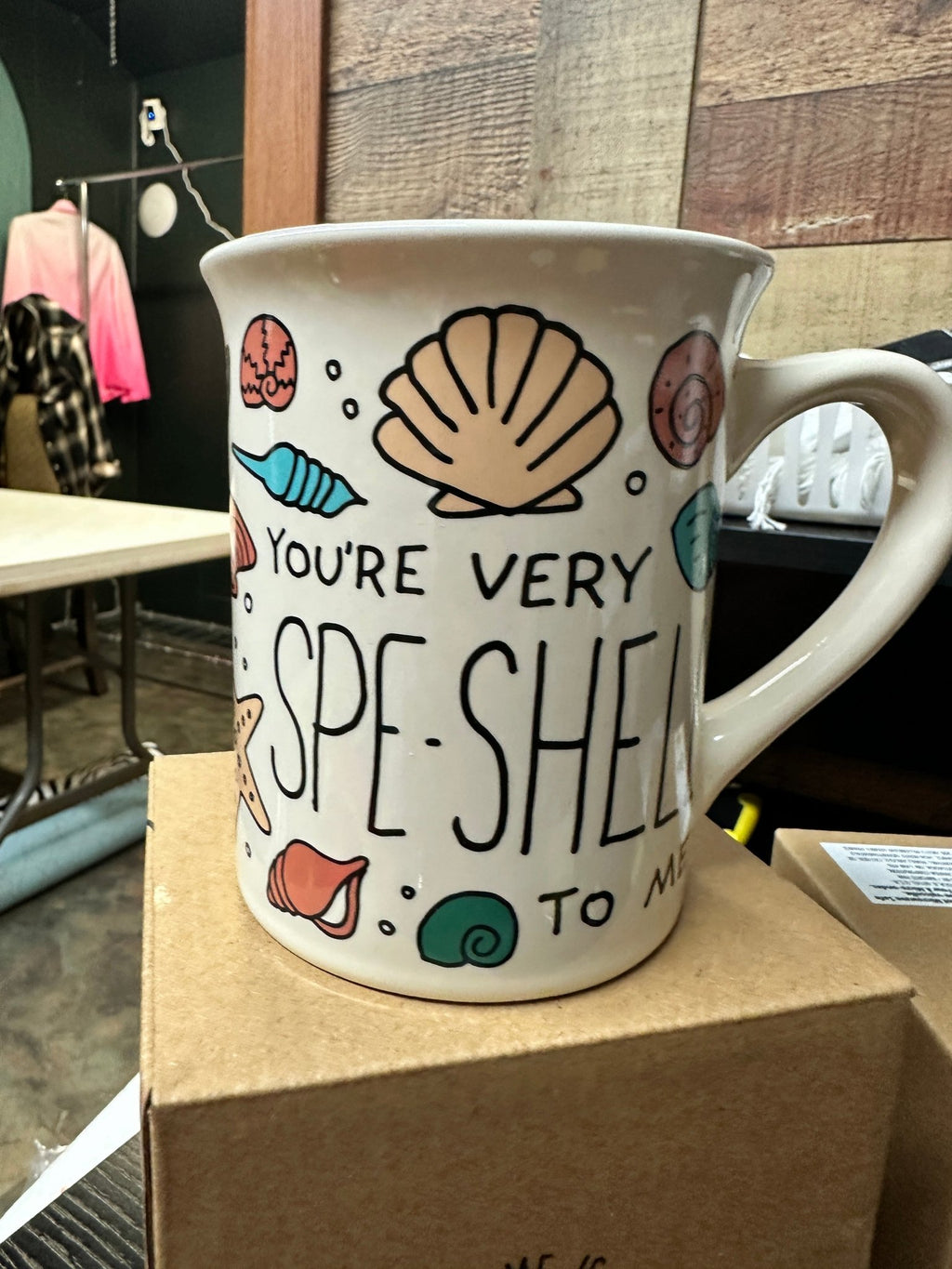 Shell Mug – Boutique Bella Bella